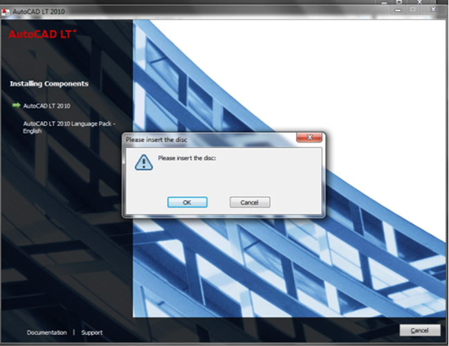 AutoCAD LT 2010 error occurred - Techyv.com